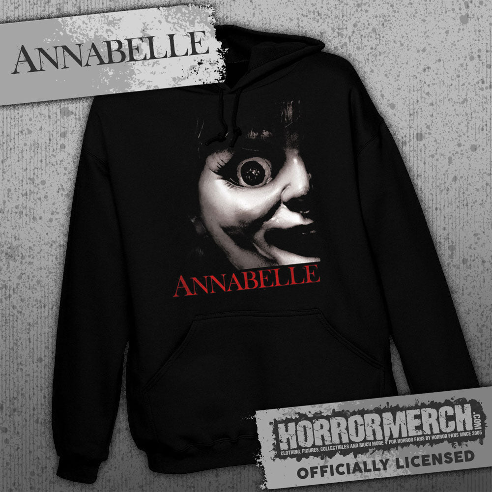 Annabelle - Cover Hooded Sweatshirt – Horrormerch.com