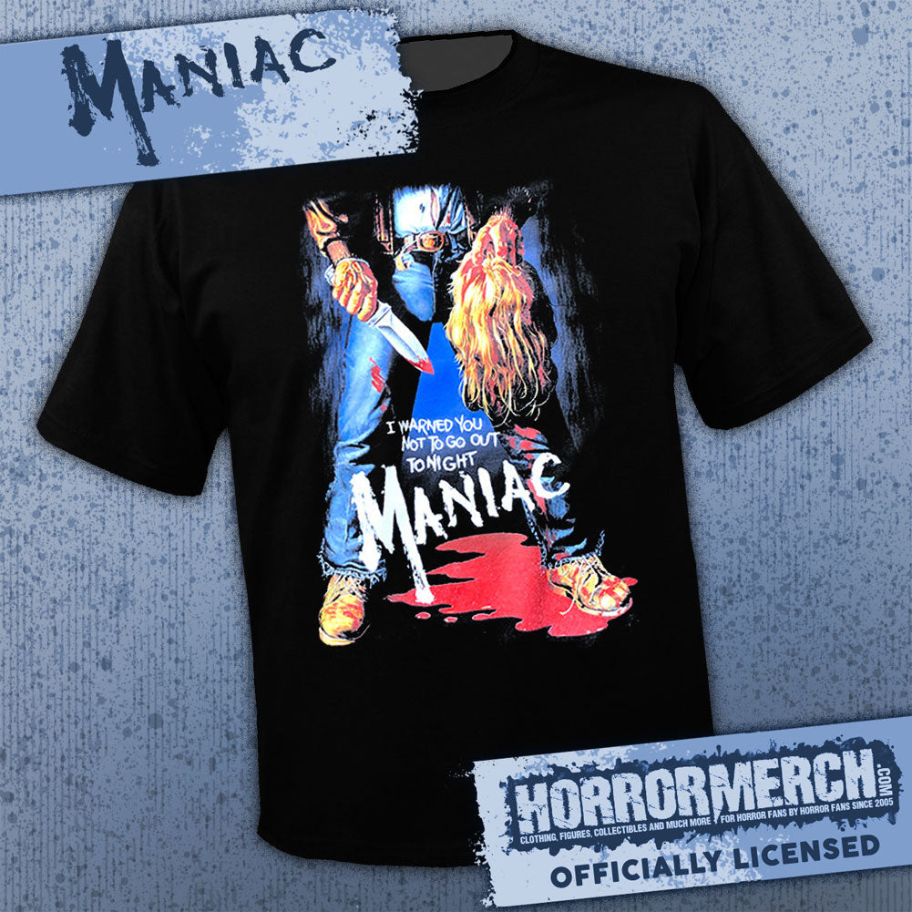 Maniac - Cover [Mens Shirt] – Horrormerch.com