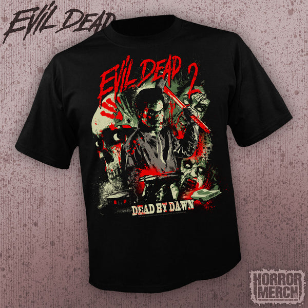 Evil Dead - Bright Splatter Art [Mens Shirt] – Horrormerch.com