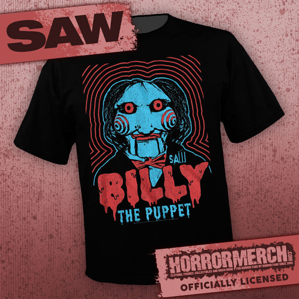 Saw - Billy (Comic) [Mens Shirt] – Horrormerch.com