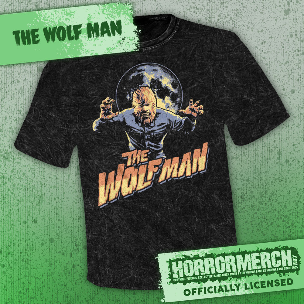 Wolfman - Wolf (Mineral Wash) [Mens Shirt] – Horrormerch.com