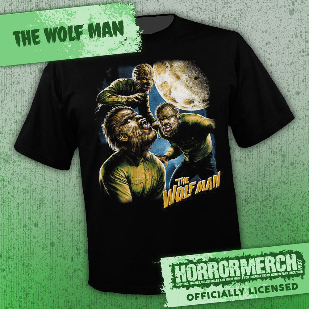 Wolfman - Collage [Mens Shirt] – Horrormerch.com