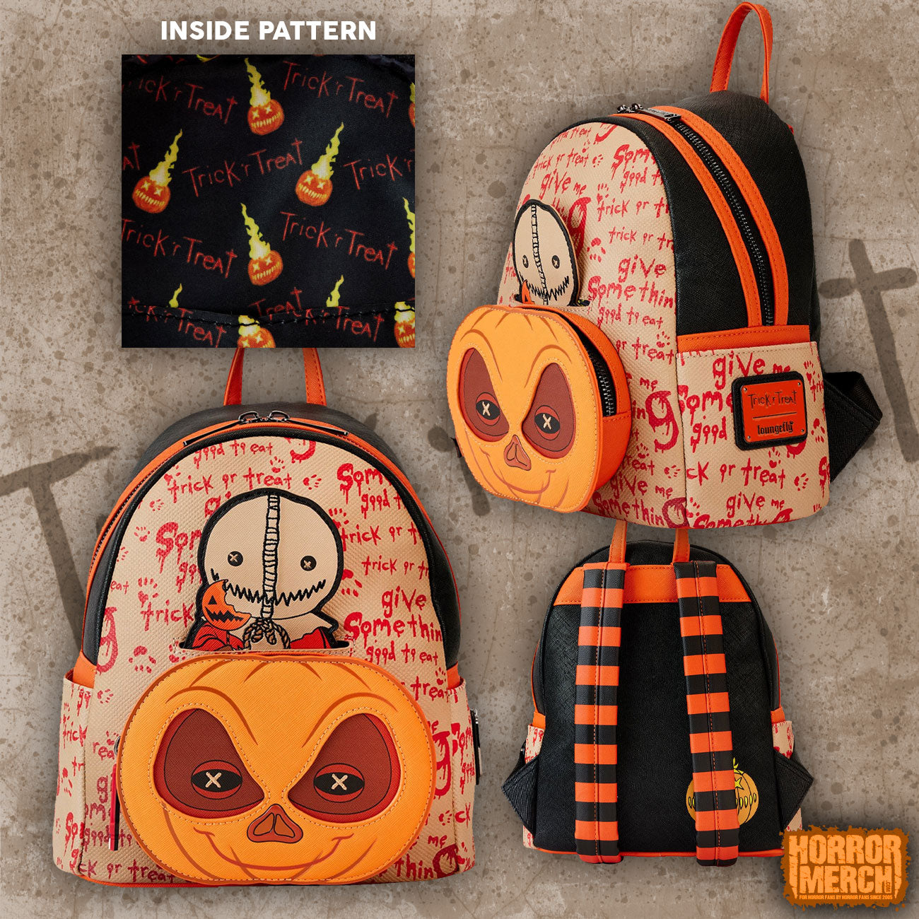 Trick R Treat - Sam Insert Mini-Backpack [Accessories] – Horrormerch.com