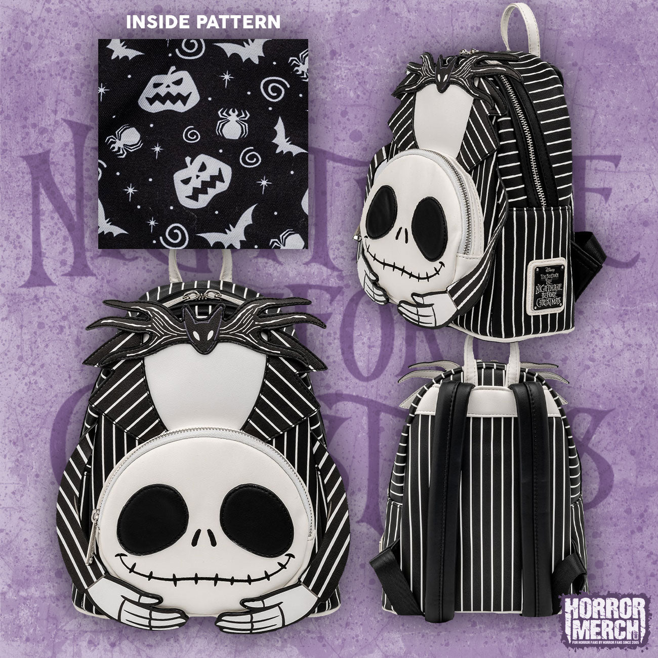 Nightmare Before Christmas - Jack Mini-Backpack [Accessories ...