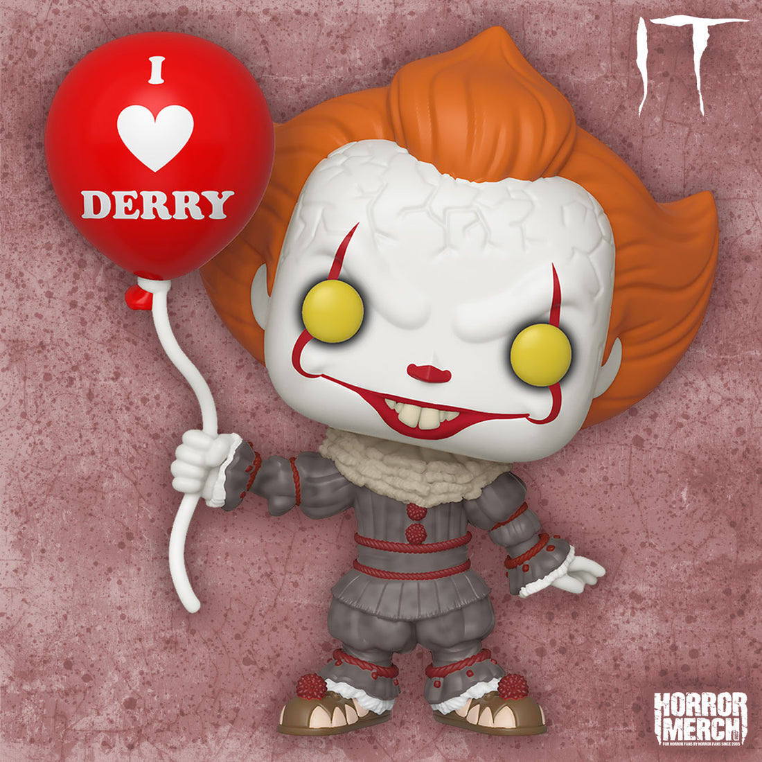 IT - Pennywise (Derry Balloon) - Pop [Figure] – Horrormerch.com