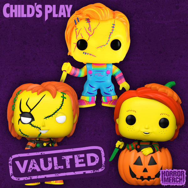 Child's Play - Chucky Blacklight POP VAULTED [Figure] – Horrormerch.com