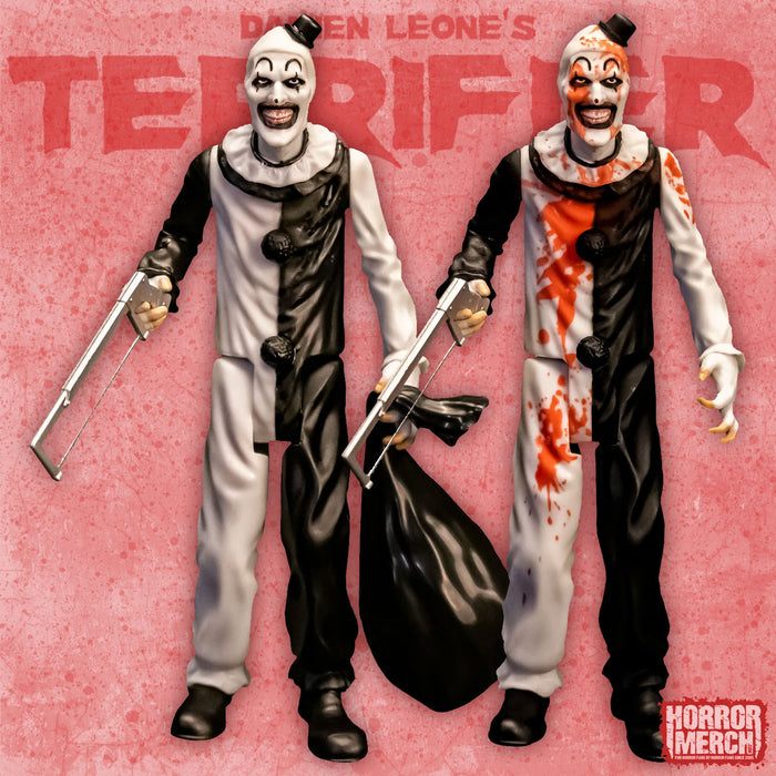 Terrifier - Art The Clown (Turns Bloody In Cold Water) [Figure ...