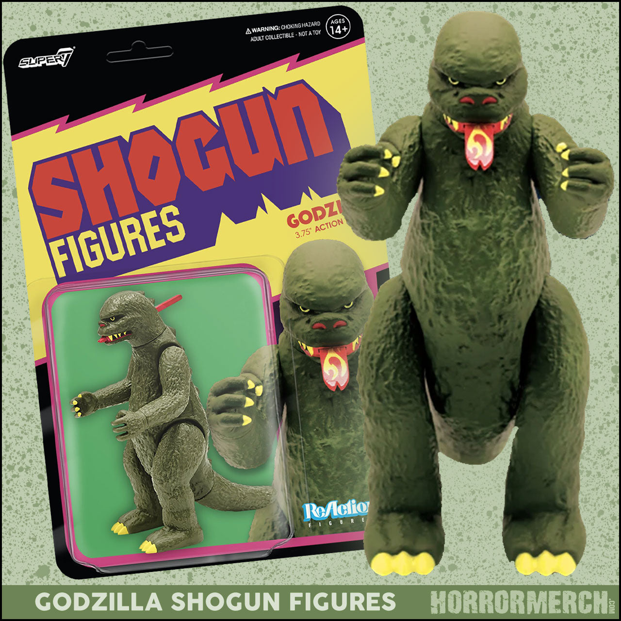 Godzilla - Shogun Vintage 3.75 Inch [Figure] – Horrormerch.com